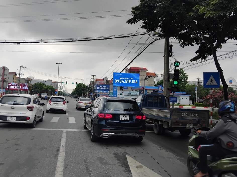 Advertising Pano at Tran Hung Dao – Trinh Tu Intersection, Ninh Binh ...